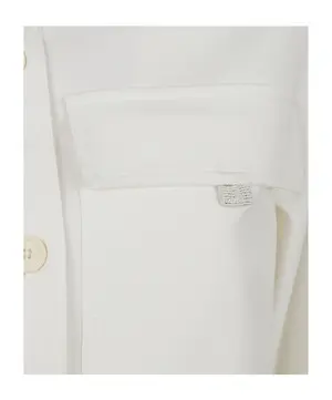 Fabiana Filippi Shirt With Zippered Flap Pockets