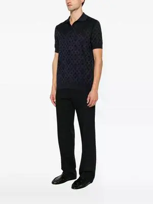 Dolce & Gabbana Monogram-jacquard T-shirt
