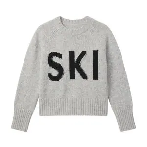 Krimson Klover Ski Crew Neck - Silver