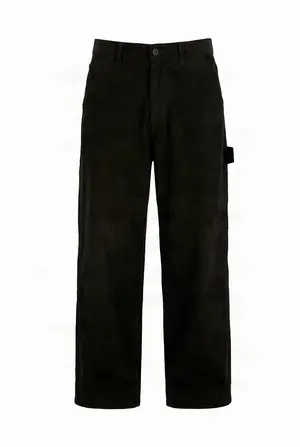 KOMODO Theo Organic Cotton Carpenter Trouser - Black
