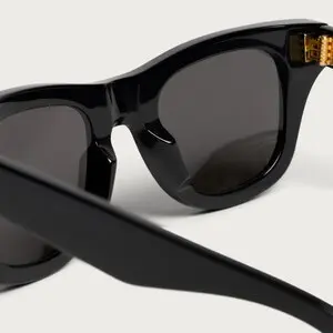 Bottega Veneta Bv1486s Bold Ribbon Stud Sunglasses