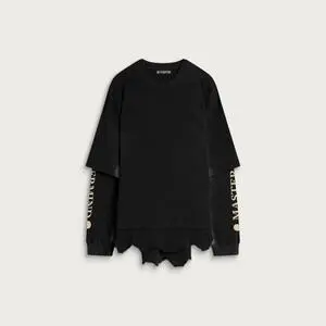 MASTERMIND WORLD Og Vintage Layered T-shirt - Black