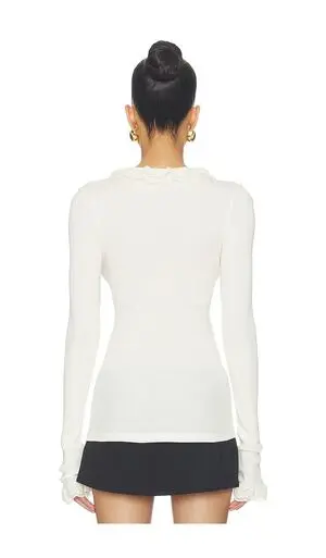 OPERASPORT Cecilia Seamless Cardigan In Neutral