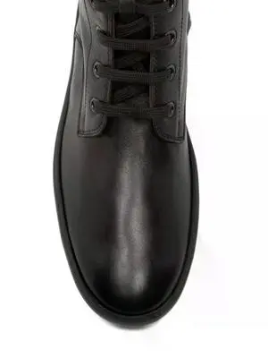 TOD'S Lace-up Leather Ankle Boots
