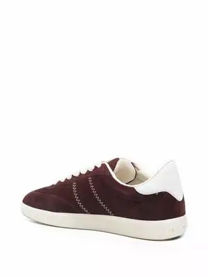 Moschino Logo-print Suede Sneakers
