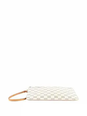 LOUIS VUITTON Neverfull Pochette Damier Large Pouch