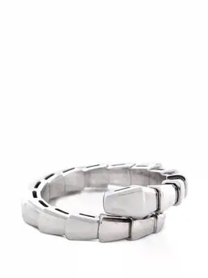 BVLGARI Serpenti Viper One-coil 18k White Gold Ring