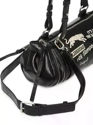 Desigual Medium Embroidered Zip-detail Tote Bag