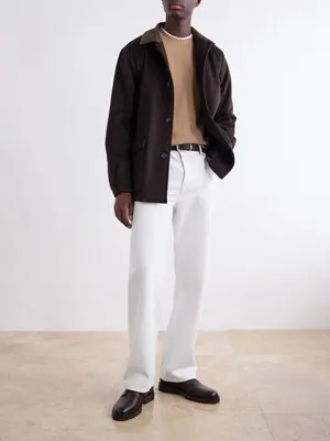 DE PETRILLO Merino Wool And Cashmere-blend Sweater