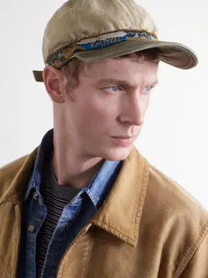 Kapital Chino Brumfield Embroidered Cotton-twill Cap