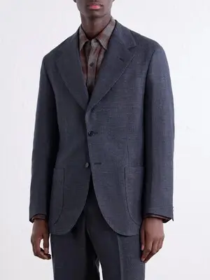 KAPTAIN SUNSHINE Woven Wool, Linen And Hemp-blend Suit Jacket