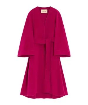Valentino Garavani Soft Drap Coat - Red