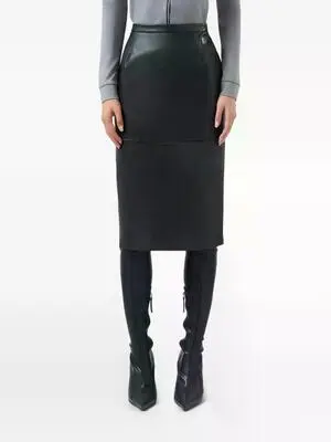Gcds High-waisted Pencil Midi Skirt