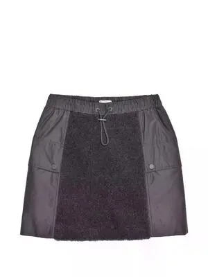 BRUNELLO CUCINELLI Drawstring Panelled Skirt