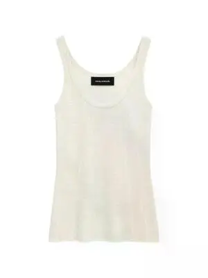 Yigal Azrouël Fine-rib Tank Top