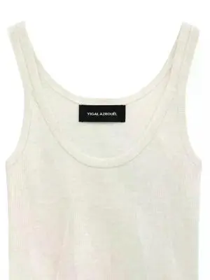 Yigal Azrouël Fine-rib Tank Top