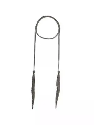 ANN DEMEULEMEESTER Antique Necklace - Grey
