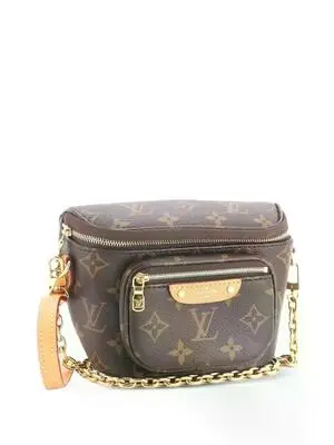 LOUIS VUITTON Bum Bag Monogram Canvas Mini Belt Bag