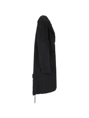 TOTEME Shearling Cotton Parka Washed