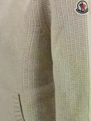 Moncler Ribbed-knit Logo-patch Cardigan