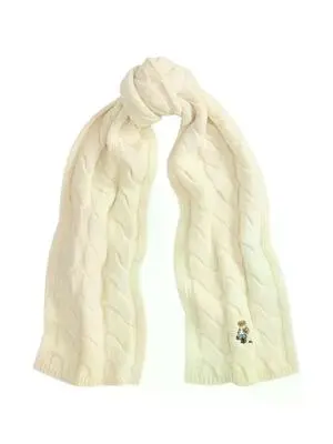 Polo Ralph Lauren Polo Bear Cable-knit Scarf