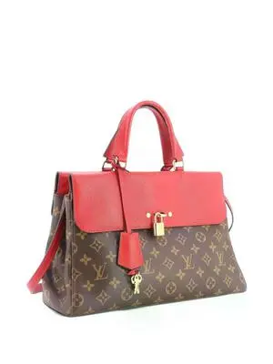 LOUIS VUITTON Venus Handbag Monogram Canvas And Leather Satchel