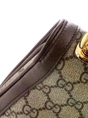 Gucci Blondie Nm Top Handle Bag Gg Coated Canvas Medium Satchel