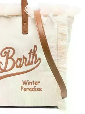 MC2 SAINT BARTH Colette Corduroy Tote Bag