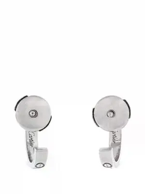 Cartier Love Hoop 18k White Gold Small Earrings