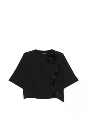 Max Mara Frilly Jersey T-shirt Ultramarine - Blue