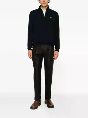 GTA Dante Check-pattern Wool Trousers