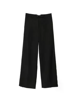MARSEM Pressed-crease Wide-leg Trousers