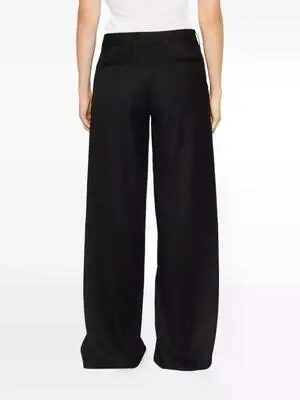 MARSEM Pressed-crease Wide-leg Trousers