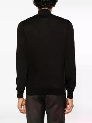 Tagliatore Zip-up High-neck Sweater