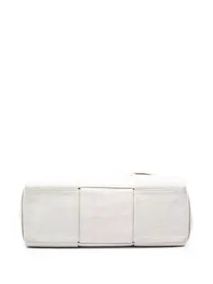 Bottega Veneta 2012-2026 Medium Canvas Maxi Intrecciato Arco Tote Bag