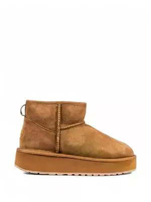 EMU AUSTRALIA Platform Ankle Boots - Brown