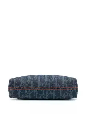 Dior 2006 Diorissimo Trotter Denim Flight Cosmetic Pouch