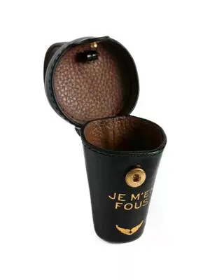 Zadig&Voltaire Coffee Cup Keyring - Black