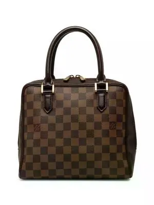 LOUIS VUITTON 2002 Damier Ebene Brera Handbag