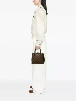 LOUIS VUITTON 2002 Damier Ebene Brera Handbag
