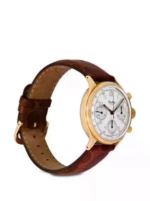 Breitling 1940s Premier 36mm Watch - Silver