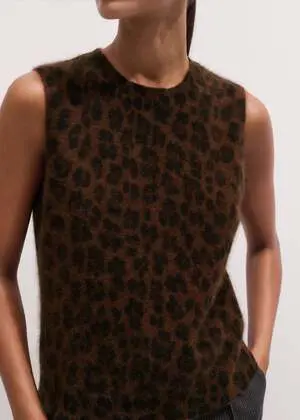 ME+EM Merino Cashmere Straight Knit Vest