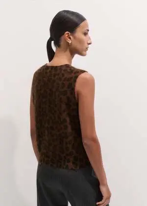 ME+EM Merino Cashmere Straight Knit Vest