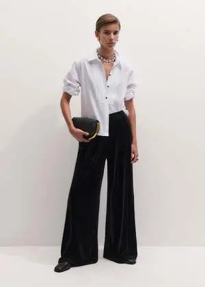 ME+EM Am-pm Wide-leg Pant - Black