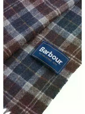 Barbour Tartan-check Wool Scarf