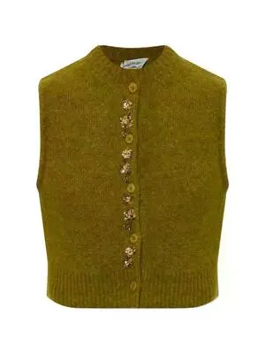 FORTE_FORTE Appliqué-embellished Waistcoat