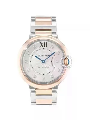 Cartier Ballon Bleu 36mm Watch - Silver