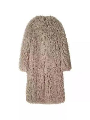 Patrizia Pepe Soft Faux-fur Textured Jacket