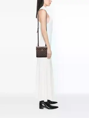 LOUIS VUITTON 1990-2010 Damier Ebene Pimlico Crossbody Bag