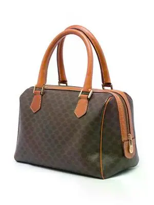 Celine 2013 Macadam Coated Canvas Satchel